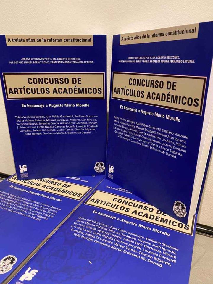 Concurso de artículos académicos - Librería Editora Platense